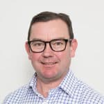 Optometrists Chris Katopodis, Genevieve Hastings, Laura Carson