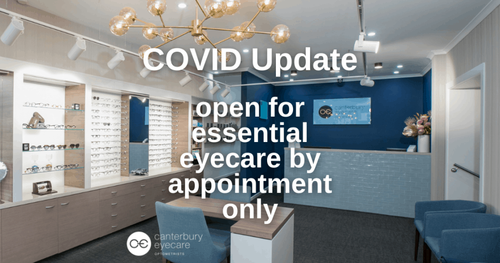 Health Update July 2021: COVID-19 - Canterbury Eyecare